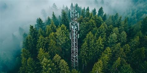 premium photo enhancing digital access in isolated areas with