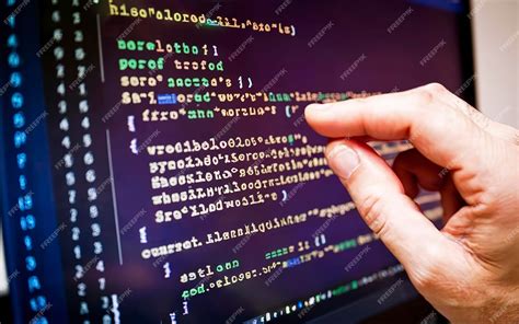 Premium Photo C Sharp Programming Language Source Code Example On Monitor