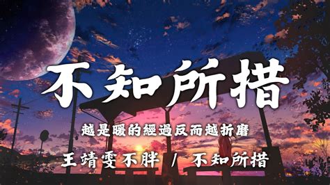 王靖雯不胖 不知所措【 动态歌词lyrics Lofi 】最燦爛的煙火總是先墜落 越是暖的經過反而越折磨 ♪ 抖音合集 Lofi