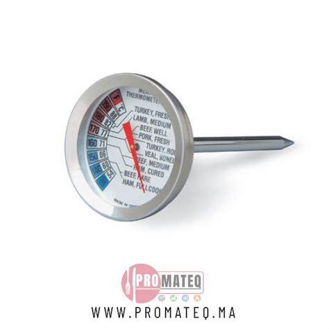 Thermomètre A Cadran Avec Sonde Pour Viande Maroc PROMATEQ