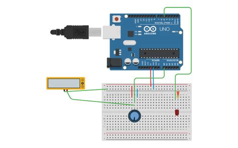 Circuit Design Copy Of Analogread Analogwrite Tinkercad