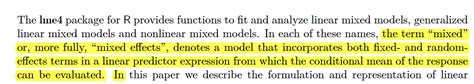 Open Notebook Linear Mixed Effect Model Lme