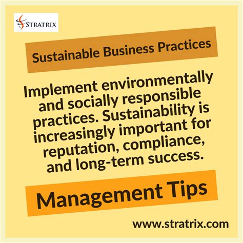 Sustainable Business Practices