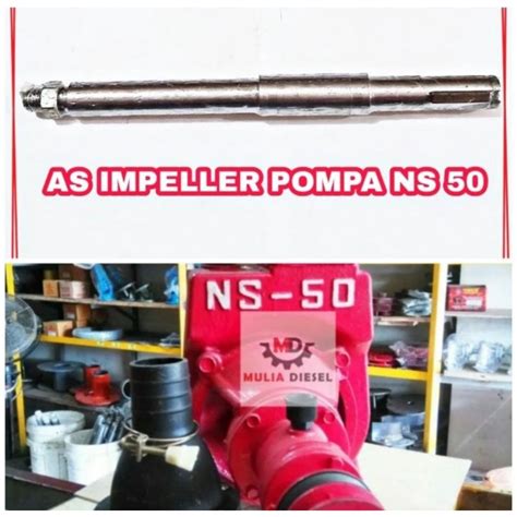 Jual As Impeller Shaft Pompa Air Irigasi Ns50 Ns 50 2inci Shopee