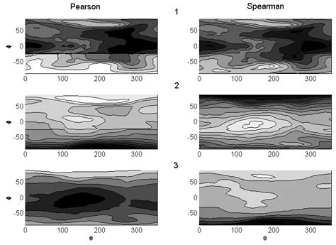 Spatial Patterns Of Tec Data Using Classic Pca Method Left Side And