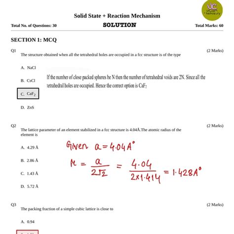 Solution Chemistry Notes Teachmint
