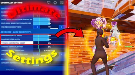 Utimate New Best Chapter 4 Controller Aimbot Settings And Sensitivity