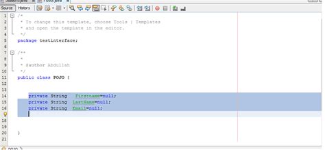 Programming Institute How To Generate Setter And Getter Methods In