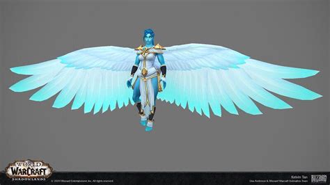 Artstation Kyrian Kelvin Tan Character Art Winged People Anime