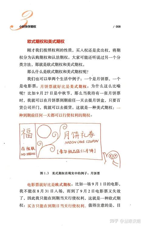 推书 3小时快学期权通俗易懂话期权 什么是期权什么是美式期权什么是欧式期权期权有什么用 知乎