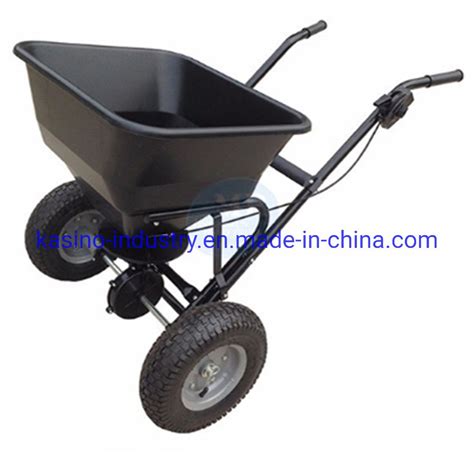 Garden Hand Push Seed Spreaderfertilizer Spreader Tc2028 Lawn