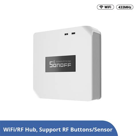 SONOFF RF Bridge Smart HUB MHz Wireless RF Remote To WiFi Converter