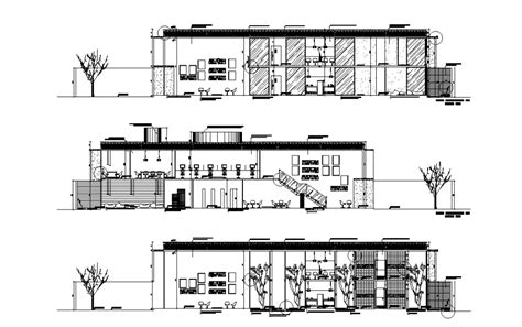 Architecture Office Section Detail Is Given In This 2d Autocad Dwg Drawing File Download The 2d
