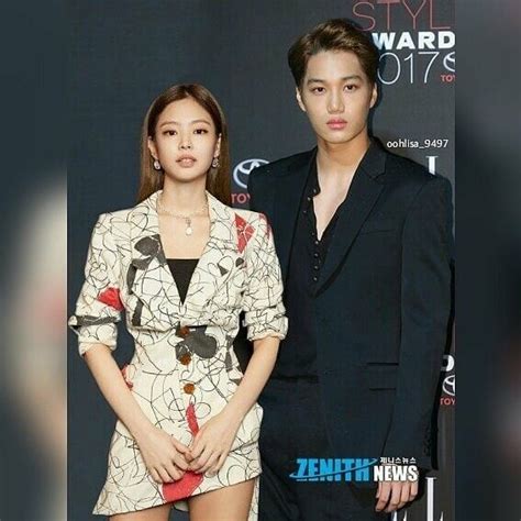 Jennie And Kai At Awards 😻 Garotas Casal Namorados