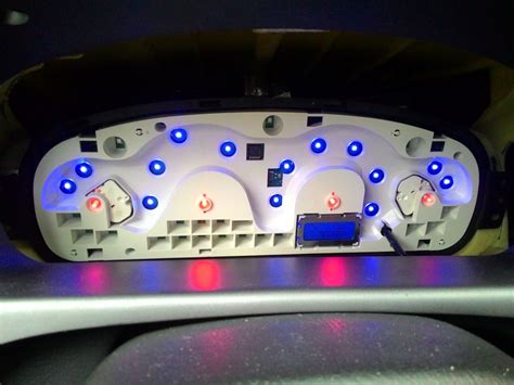 Пересвет приборной панели. Бич-вариант. — Hyundai Elantra (3G), 1,6 л ...