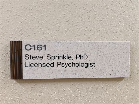 Office Directions Steve Sprinkle Phd