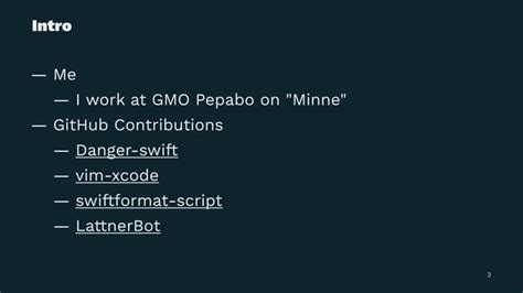 A Look At Command Line Swift Ppt