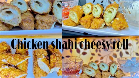 Chiken Shahi Roll Chicken Cheesy Roll Bhut Hi Aasan Recipe By Hkk