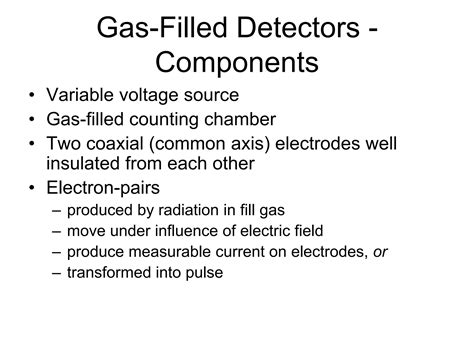 Radiation Detection Instrumentation Fundamentals Pptx