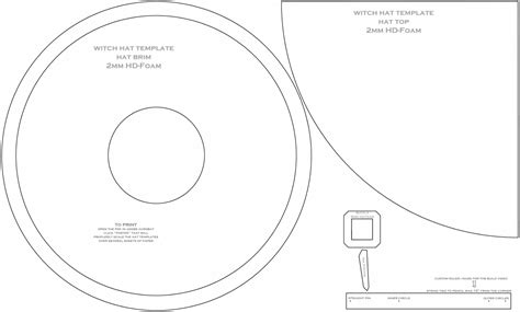 Witch Hat Template Details Download Printable Pdf Templateroller