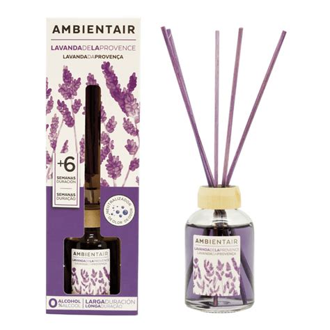 Aromatizante De Varillas Ambientair Lavanda 50ml 6 Semanas De Duración
