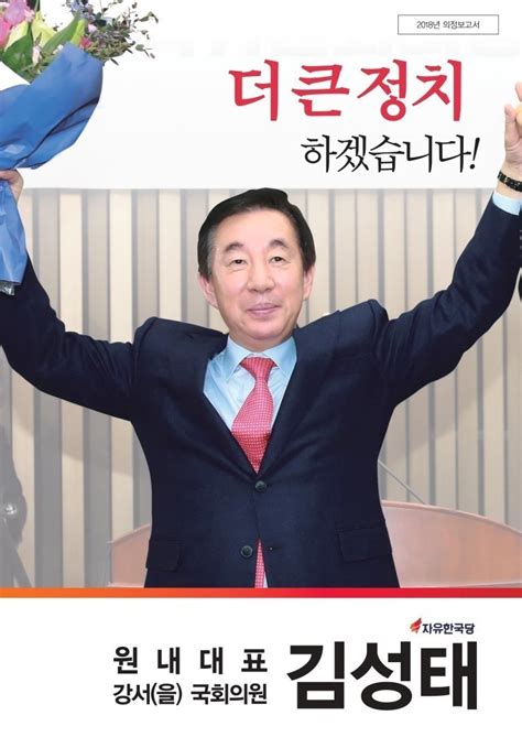 20대 국회 의정보고서 자유한국당 국회의원 김성태