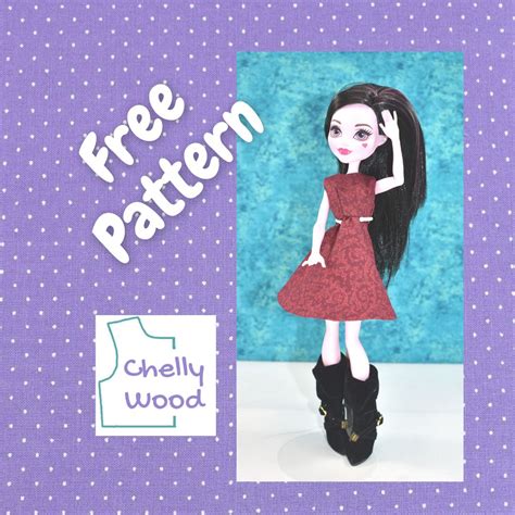 Monster High Doll Clothes Patterns Free Doll Clothes Patterns