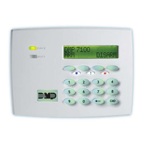 Dmp Electronics Thinline 7160 Quick Start Manual Pdf Download Manualslib