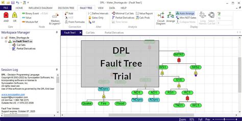 Dpl Fault Tree Trial Syncopation Software