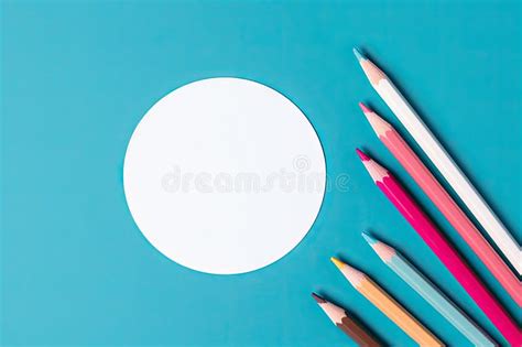 Colored Pastel Concept Business Creative Minimalism Text Space Copy
