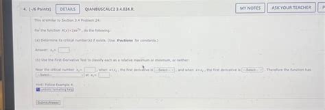 Solved This Is Similar To Section 3 4 Problem 3 For The Chegg Com