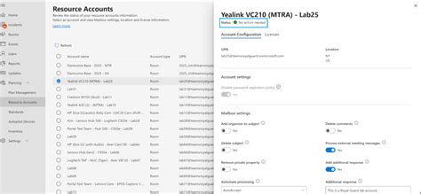 Microsoft Teams 会议室资源帐户 Microsoft Teams Microsoft Learn