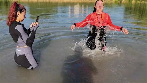 Kiara And Mona Gets Wet In A Hot Summer Day Get Your Snaps