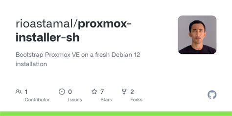 Github Rioastamal Proxmox Installer Sh Bootstrap Proxmox Ve On A