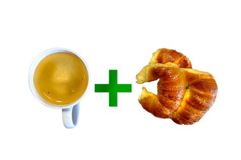 우유가 든 커피 플러스 기호 3 크로와상이 흰색 배경으로 위에서 본 것 0명에 대한 스톡 사진 및 기타 이미지 0명 달콤한 음식 더하기 기호 Istock