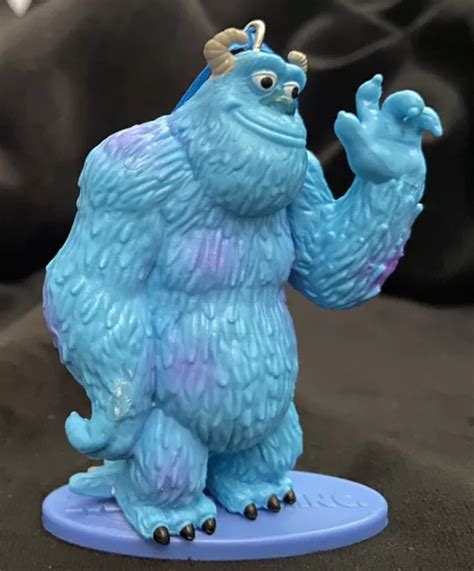 DISNEY PIXAR MONSTERS Inc Sully Cake Topper Figure Blue Furry Monster PicClick UK