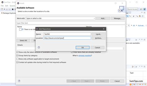 How To Install Testng In Eclipse Ide Sumtips