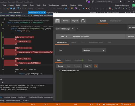 exploring asynchronous modules with nancyfx 2 0 and core