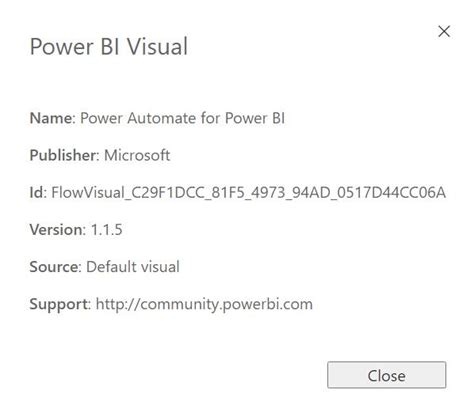 Solved Power Automate Cannot Be Removed From Visuals Microsoft