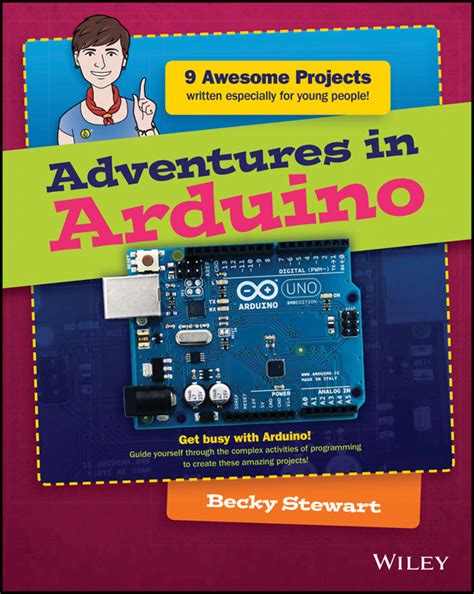 Cover Adventures In Arduino Book