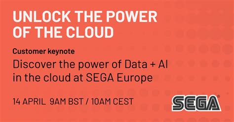Databricks On Linkedin Join Our Free Virtual Event To Hear And Learn From The Data Team At Sega