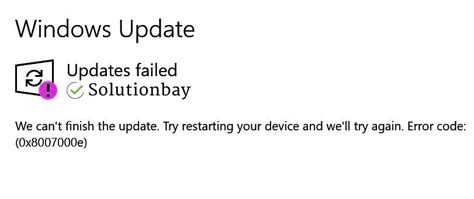 How To Fix Windows Update Error X E Solutions