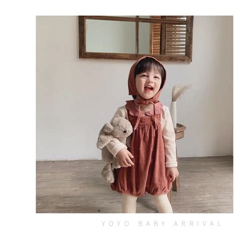 Для маленьких детей вельветовые комбинезоны осень и зима От 0 до 2 лет Новорожденные девушка с