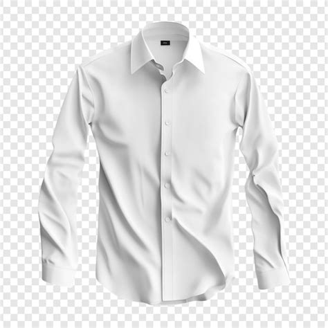 White Long Sleeve Shirt Mockup Premium Ai Generated Psd