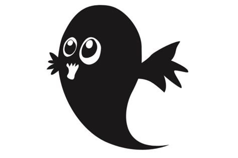 Halloween Ghost SVG Dxf Hand Drawing Graphic By Artgraph Creative