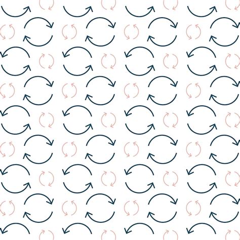 Premium Vector Rotation Trendy Repeating Fashion Pattern Vector Illustration Background