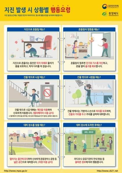 헐 충북익들 괜찮아 지진 4 3대네 지진 대피 행동요령 보고가 인스티즈 Instiz 일상 카테고리