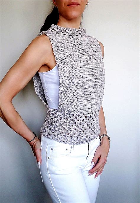 Easy Crochet Tops Patterns Ideas Artofit