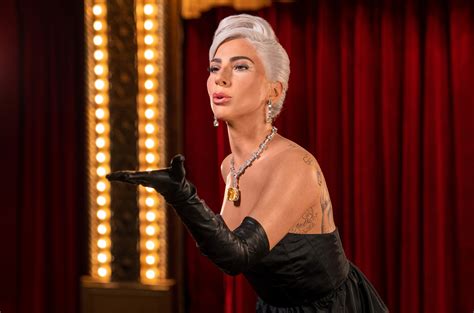 Lady Gaga Oscars 2019 Wax Figure At Madame Tussauds Hollywood Photos