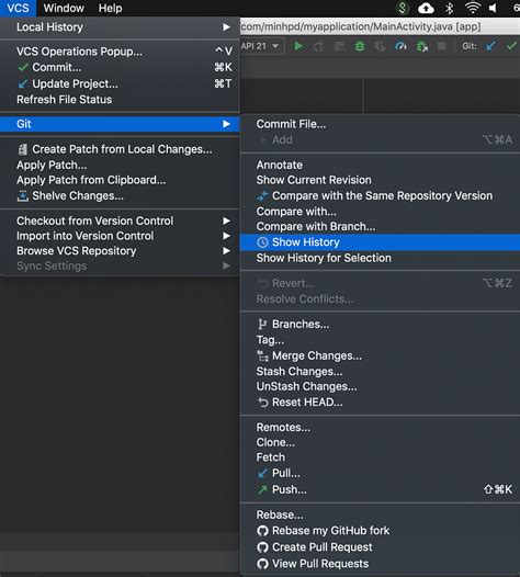 How To Use Git In Android Studio